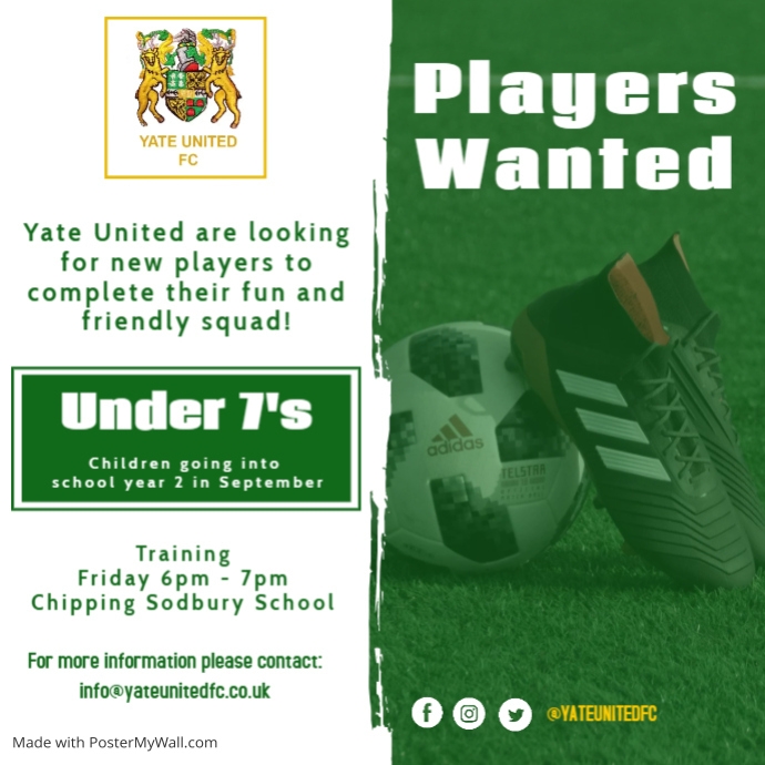 Green and White Football Instagram Post (1) | PosterMyWall