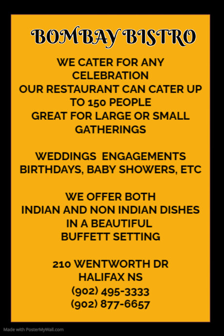 Menu (7) | PosterMyWall