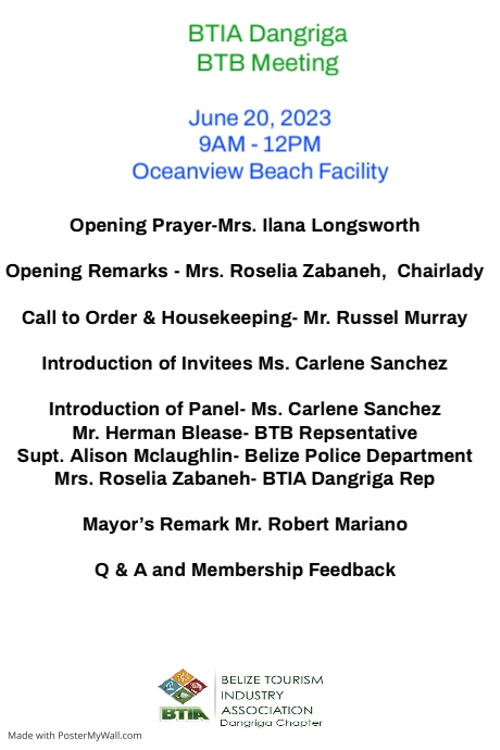 Zoom Meeting Session Agenda Template | PosterMyWall