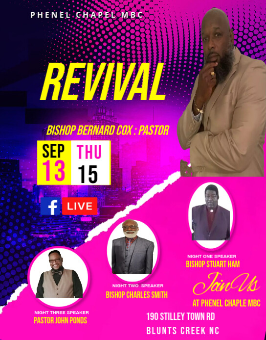 Revival Worship Church Flyer | PosterMyWall
