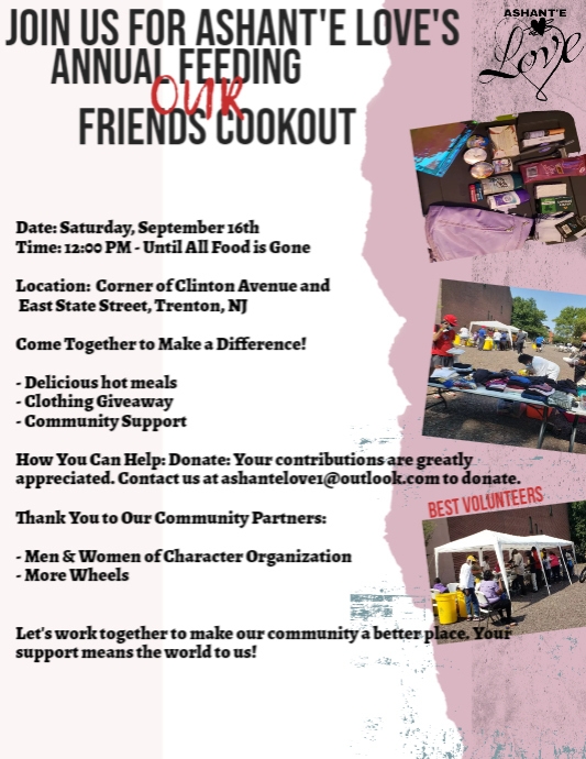 FEEDING OUR FRIENDS FLYER | PosterMyWall