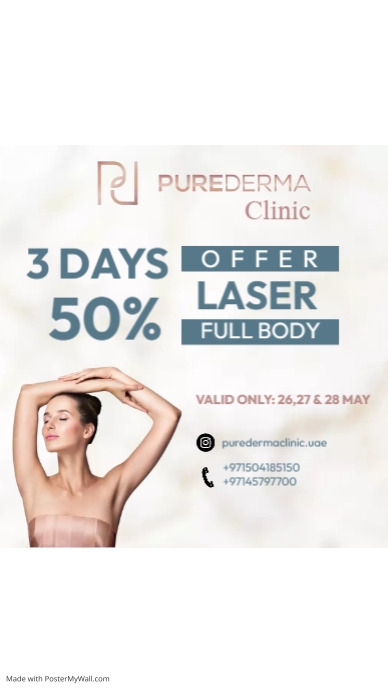 Copy of Laser Hair Removal Ads (3) | PosterMyWall