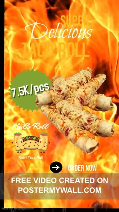 Salinan Instagram story burger | PosterMyWall