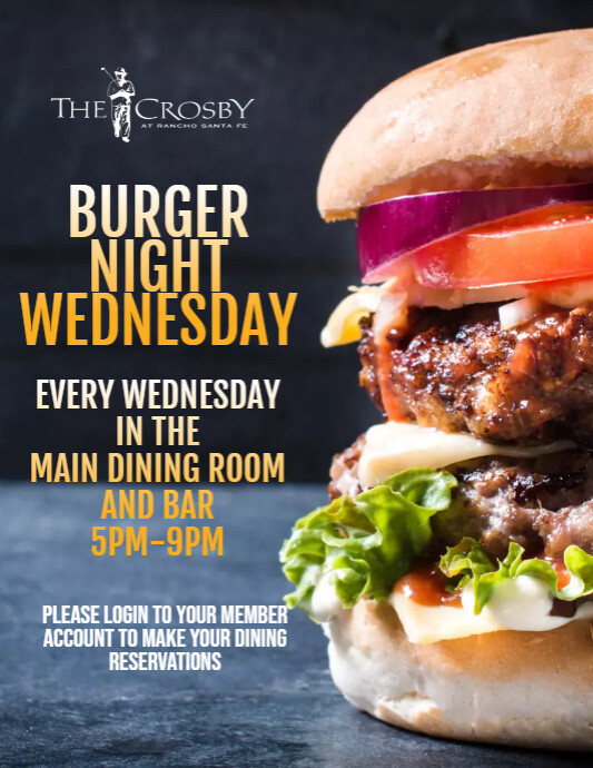 Burger Night Special Flyer Template | PosterMyWall
