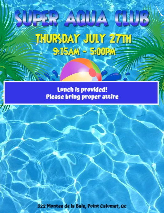 WATER PARK PARTY | PosterMyWall