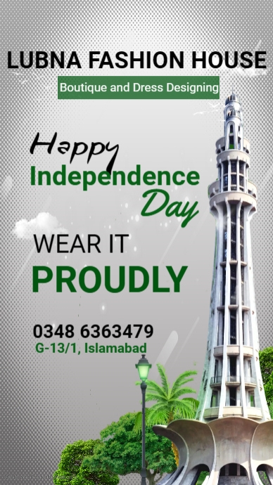 14th august Instagram story video template | PosterMyWall