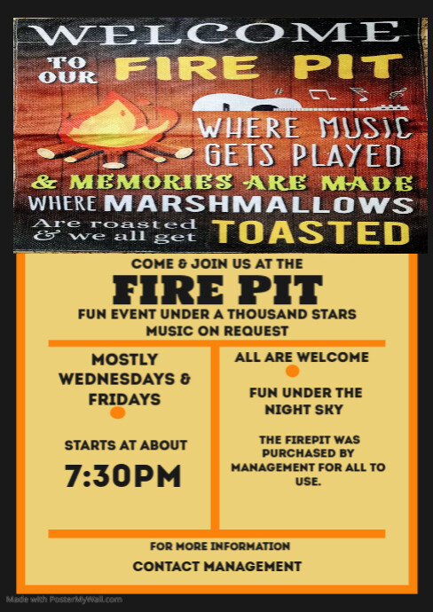 Bonfire Party Flyer | PosterMyWall