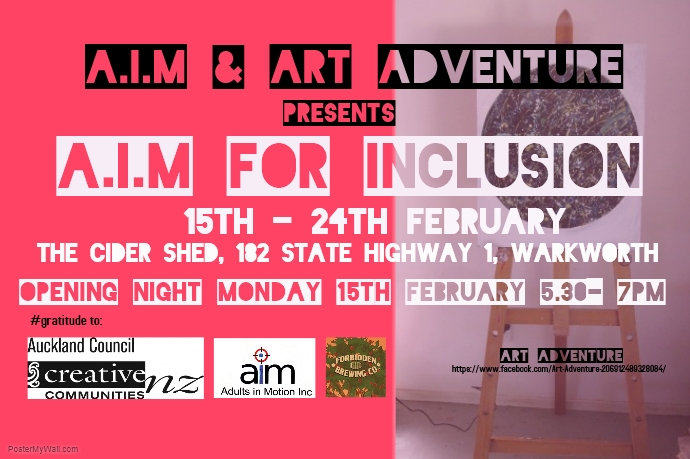 AIM FOR INCLUSION | PosterMyWall