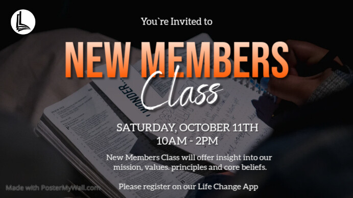 Copy of discipleship classes flyer | PosterMyWall