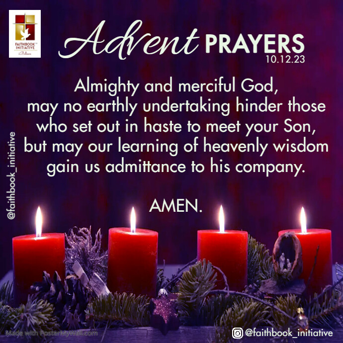 Copy of advent Sunday service | PosterMyWall