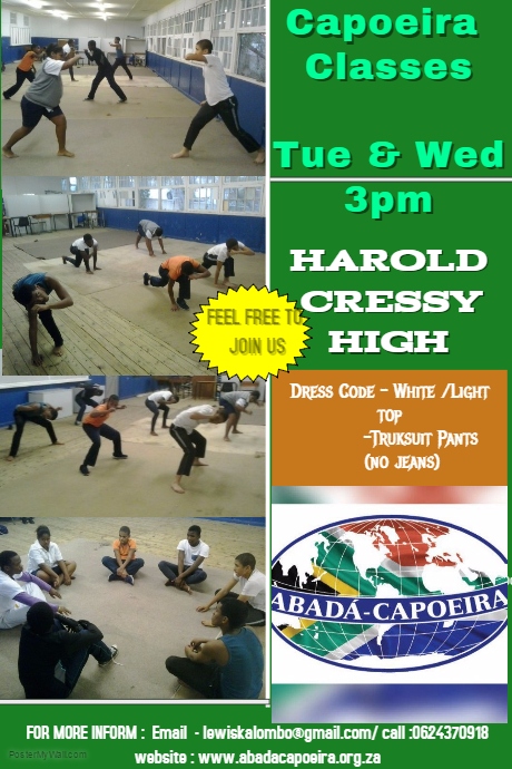 Harold Cressy capoeira | PosterMyWall