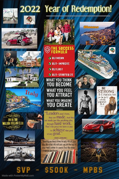 Copy of Vision Board | PosterMyWall