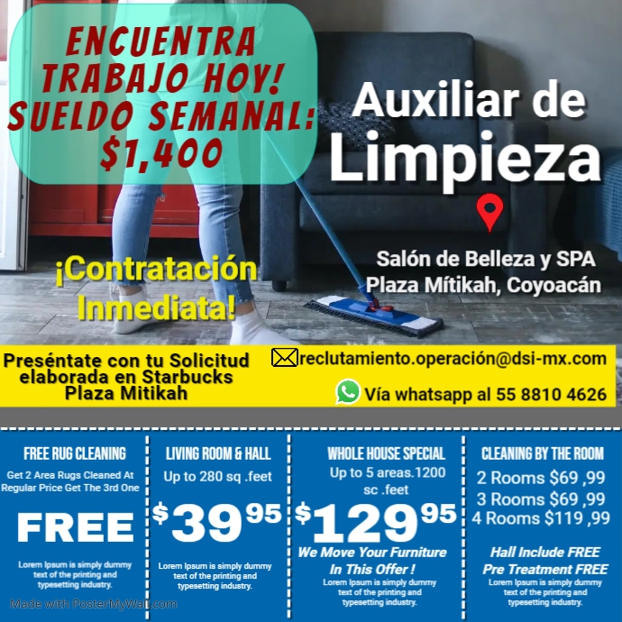 Tile Cleaning Ads | PosterMyWall