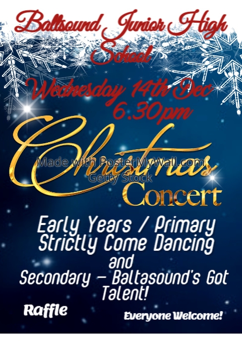 Christmas concert flyer | PosterMyWall