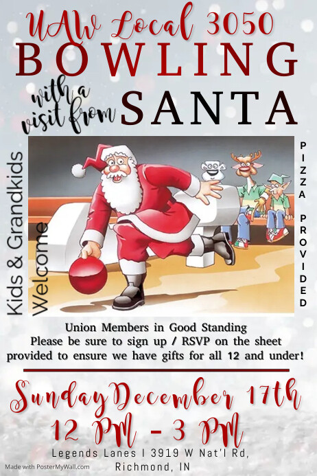 Santa Bowl | PosterMyWall