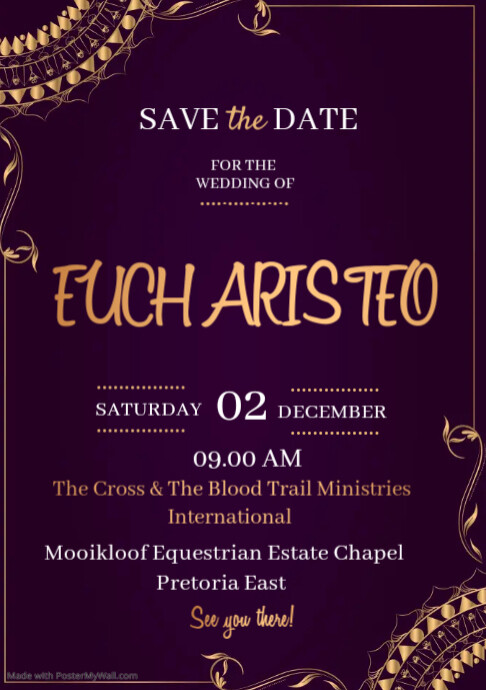 save the date | PosterMyWall