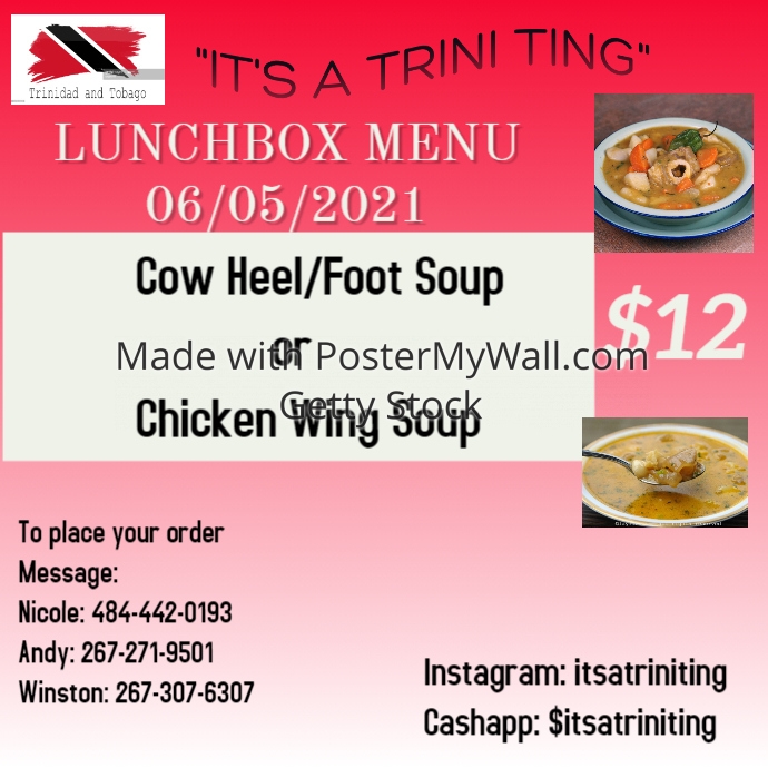 Copy of Cow Heel Soup | PosterMyWall