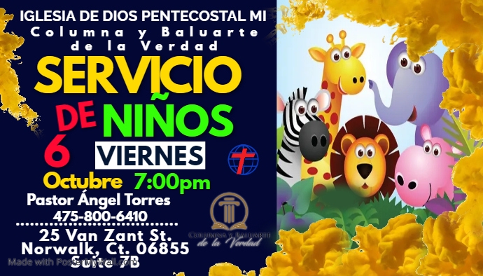 kids sunday service | PosterMyWall