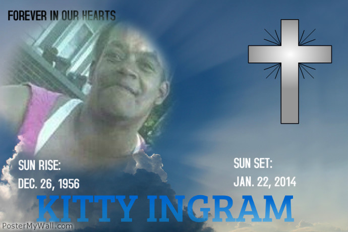 RIP KITTY | PosterMyWall