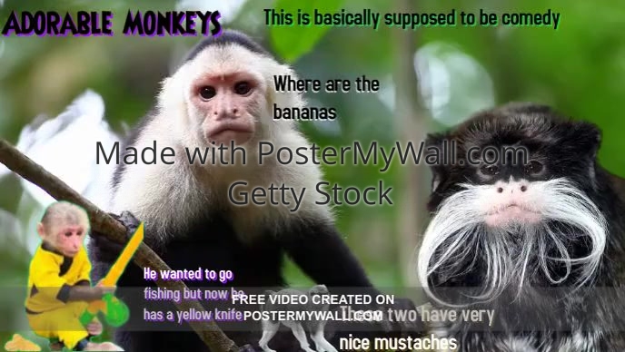 The Monkeys | PosterMyWall