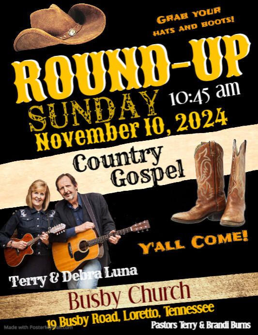 RoundUp Sunday 2023 | PosterMyWall