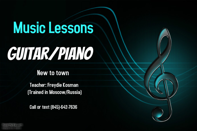 Music Lessons | PosterMyWall