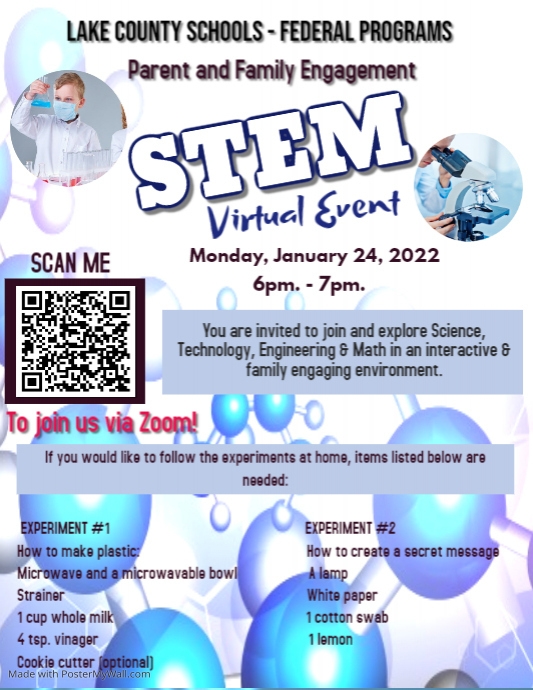 Primary STEM Flyer English | PosterMyWall