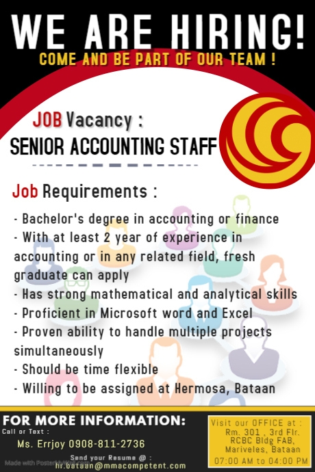 IT STAFF | PosterMyWall