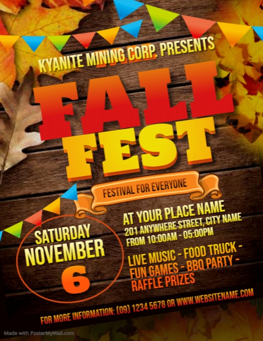 Copy of Fall Festival Flyer | PosterMyWall