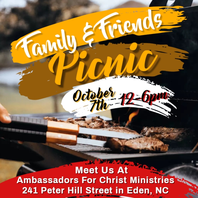 Church Picnic Flyer Template | PosterMyWall