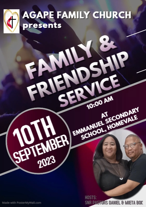 CROSS OVER SERVICE flyer | PosterMyWall