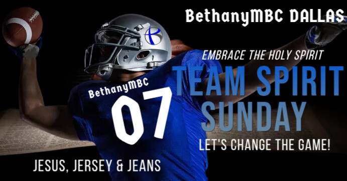 Copy of BMBC Team Spirit Flyer | PosterMyWall