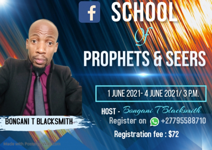 Prophetic school | PosterMyWall