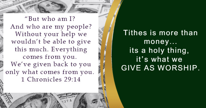 Copy of Online Giving Church tithe and offering | PosterMyWall