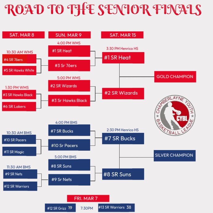 2025 CYBL SENIOR PLAYOFFS (1) | PosterMyWall