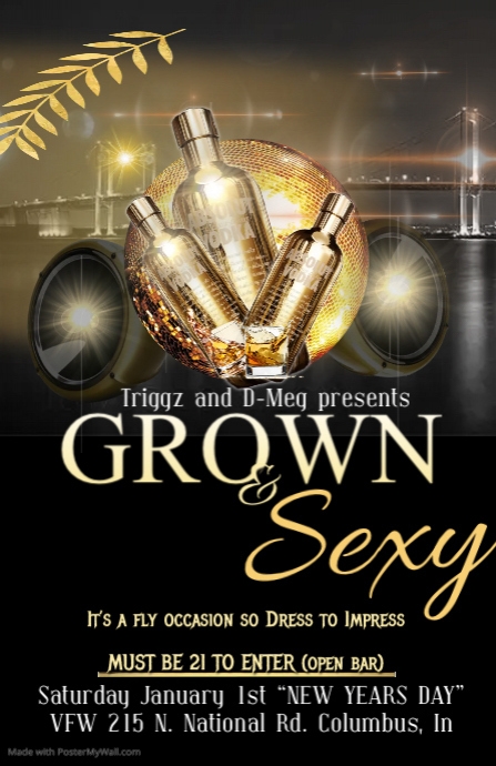 Copy Of Grown And Sexy Postermywall