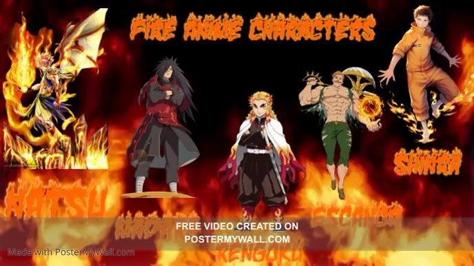 Copy of Dancing Flames Fire Zoom meeting background | PosterMyWall