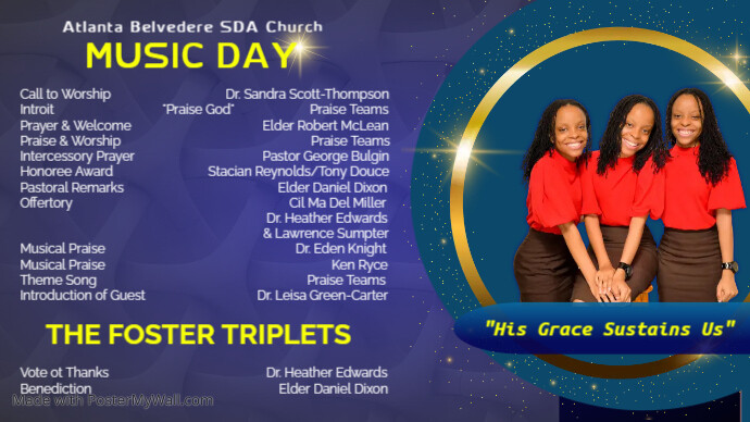 gospel concert flyer (1) | PosterMyWall