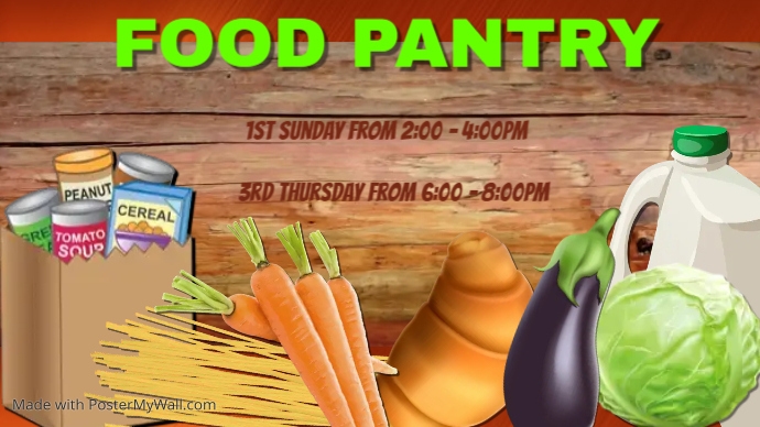 Food Pantry Template (1) | PosterMyWall