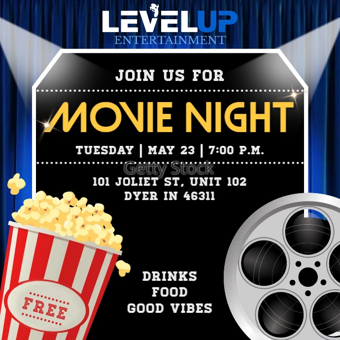 Classic Movie Watch Party Invitation | PosterMyWall