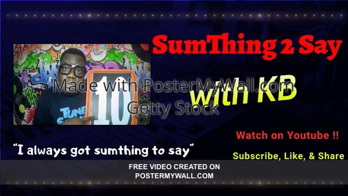 Copy of Podcast Talk show promo template | PosterMyWall