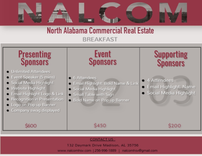 NALCOM Breakfast Flyer | PosterMyWall