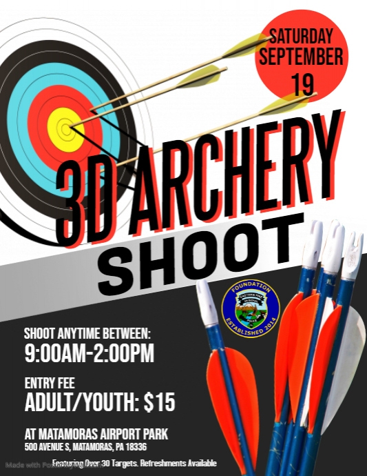 EPRPD 3D Archery Shoot Flyer | PosterMyWall