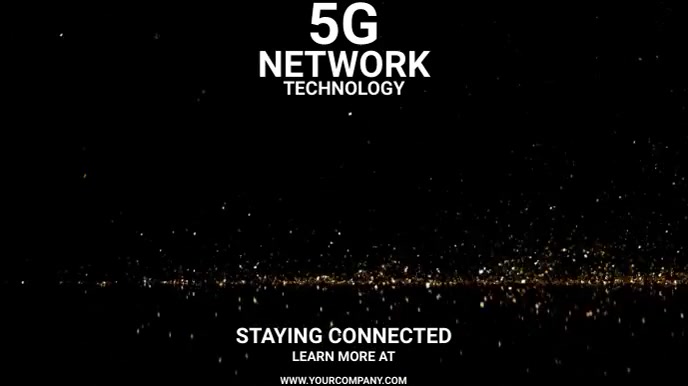 5G NETWORK Template | PosterMyWall