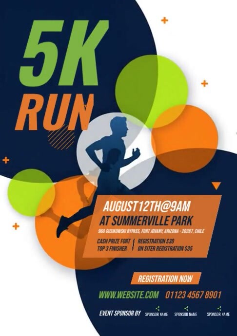 Copy of 5k Run Event Template | PosterMyWall