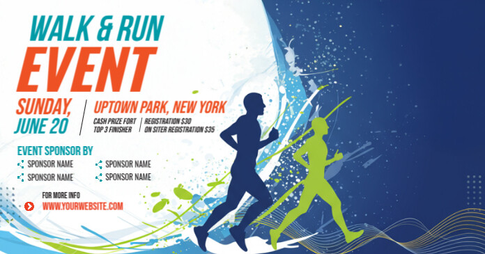 5K Walk & Run Event Template | PosterMyWall
