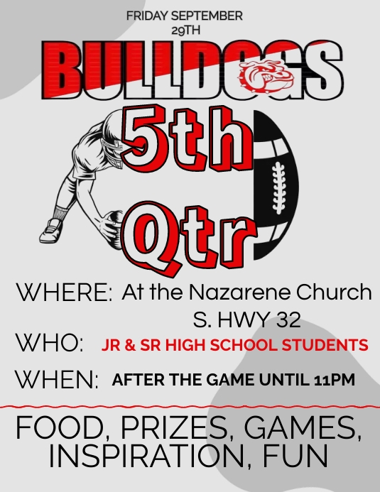 5TH QUARTER Template | PosterMyWall