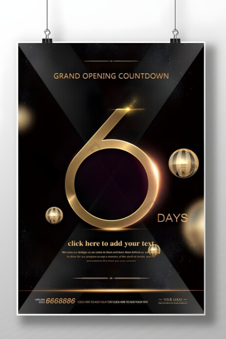 6 anniversary template | PosterMyWall