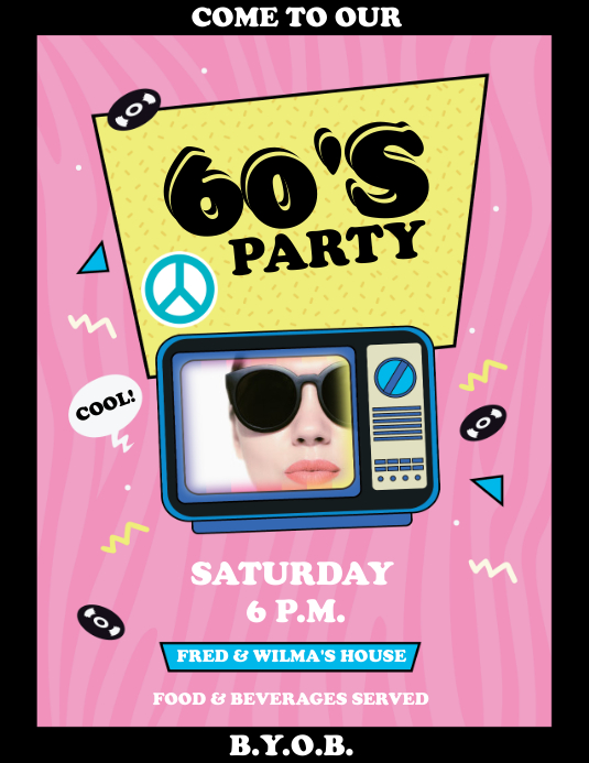 Copy of 60'S PARTY | PosterMyWall