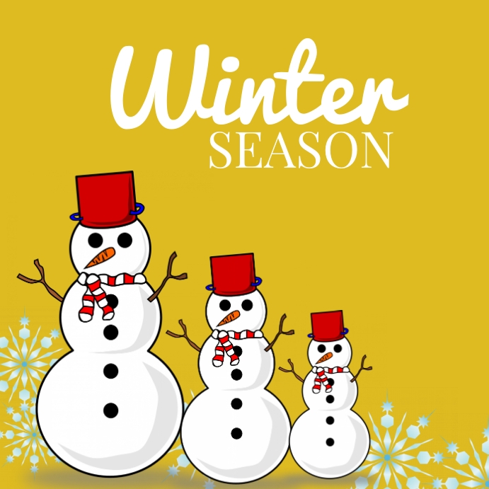 60 Winter Template | PosterMyWall